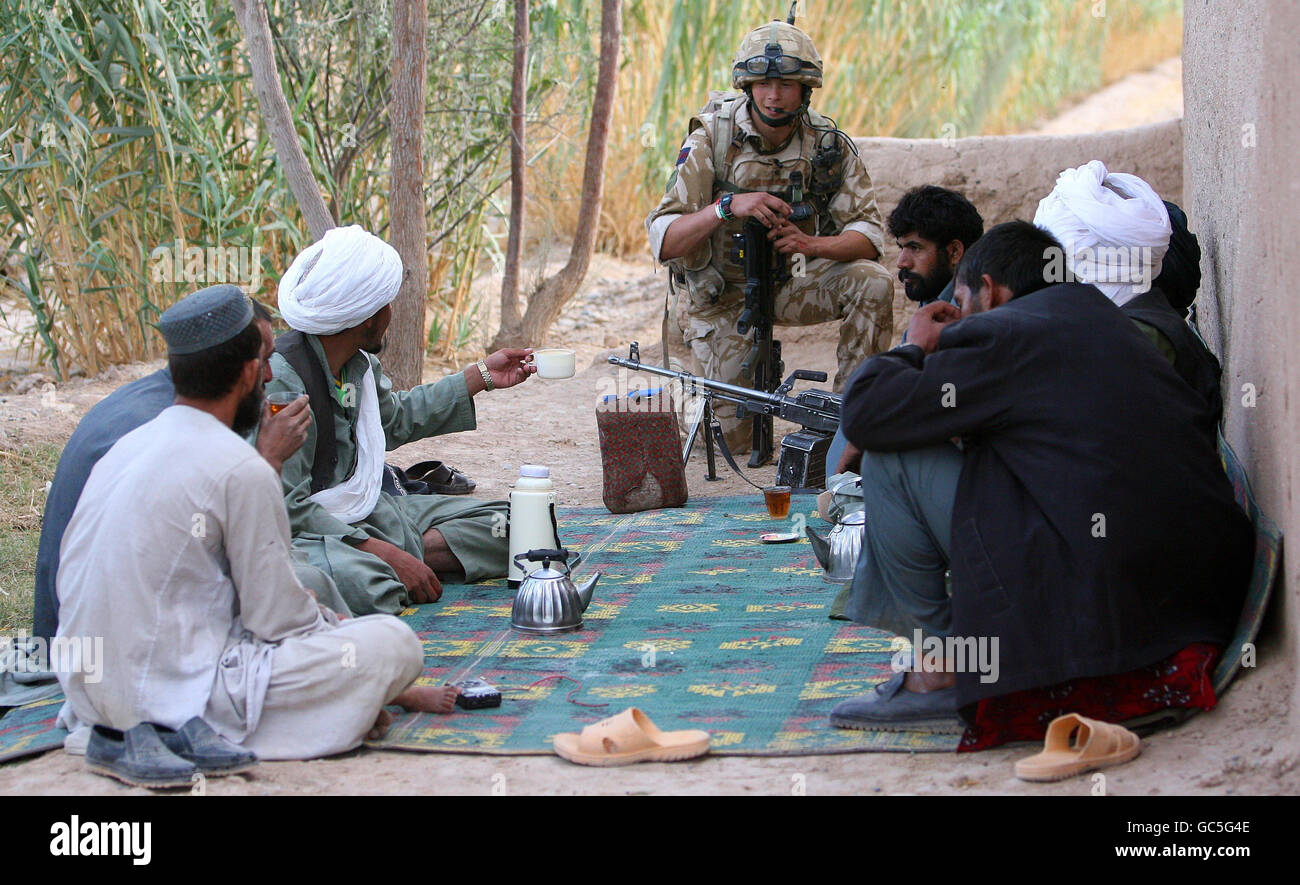 Platoon commander lieutenant ben rutt hi-res stock photography and ...
