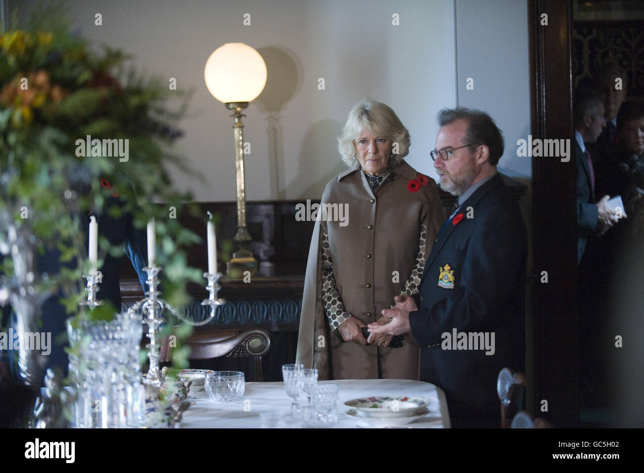 The Duchess of Cornwall, during a visit to Dundurn Castle, in York ...