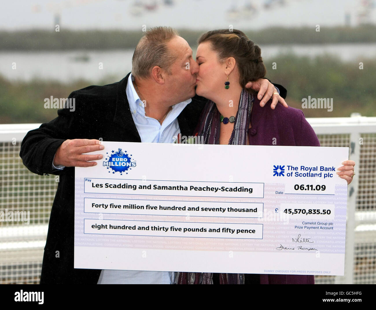 Les scadding and his wife samantha peachey scadding from caerleon hi ...