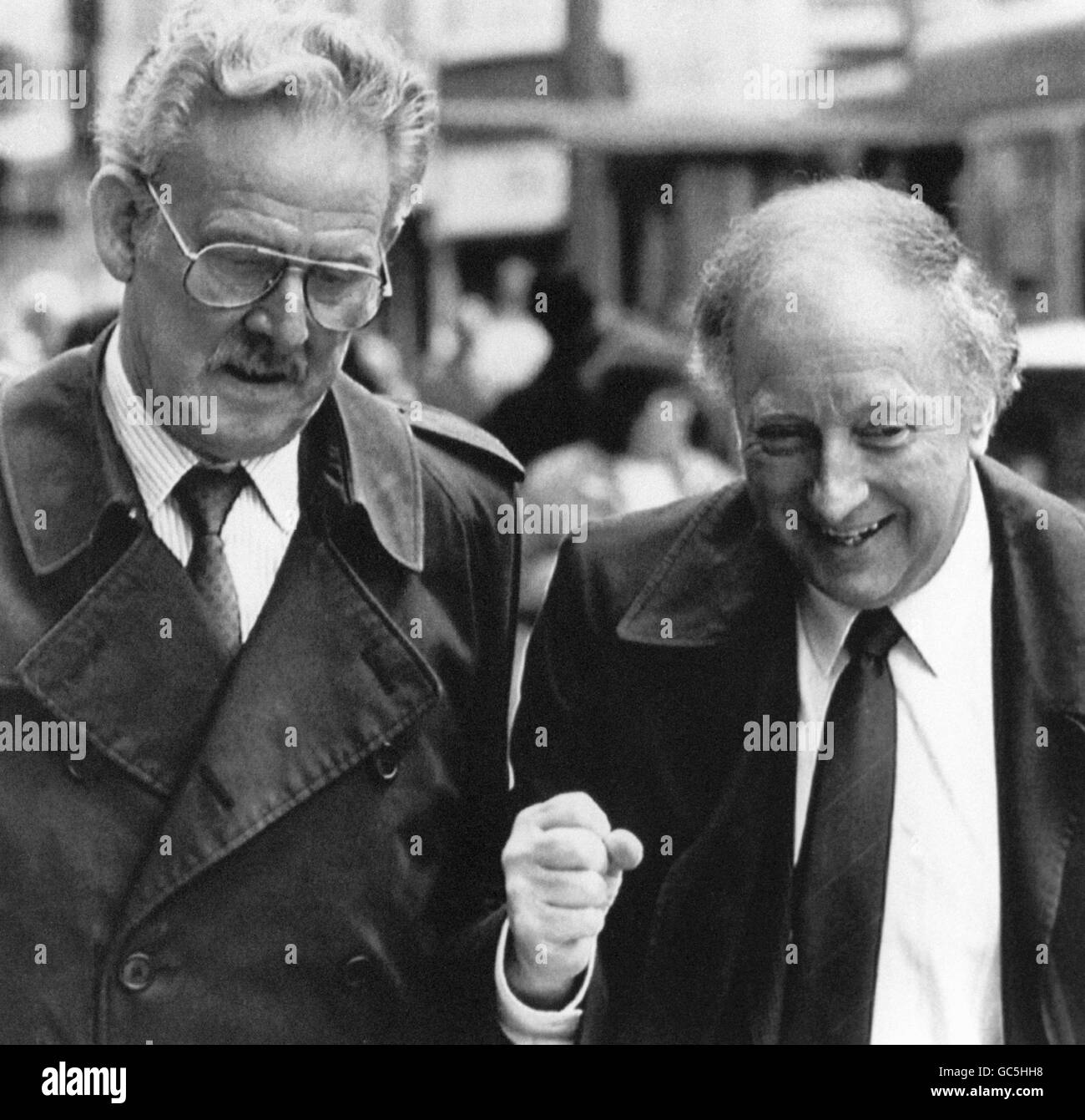 ARTHUR SCARGILL & PETER HEATHFIELD, OF THE NATIONAL UNION OF ...