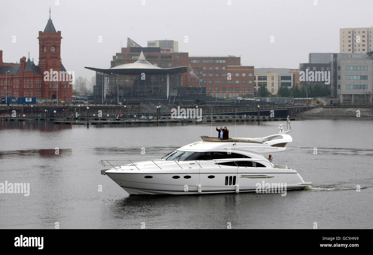 Euro Lottery winners Les Scadding and his wife Samantha get used to the ...