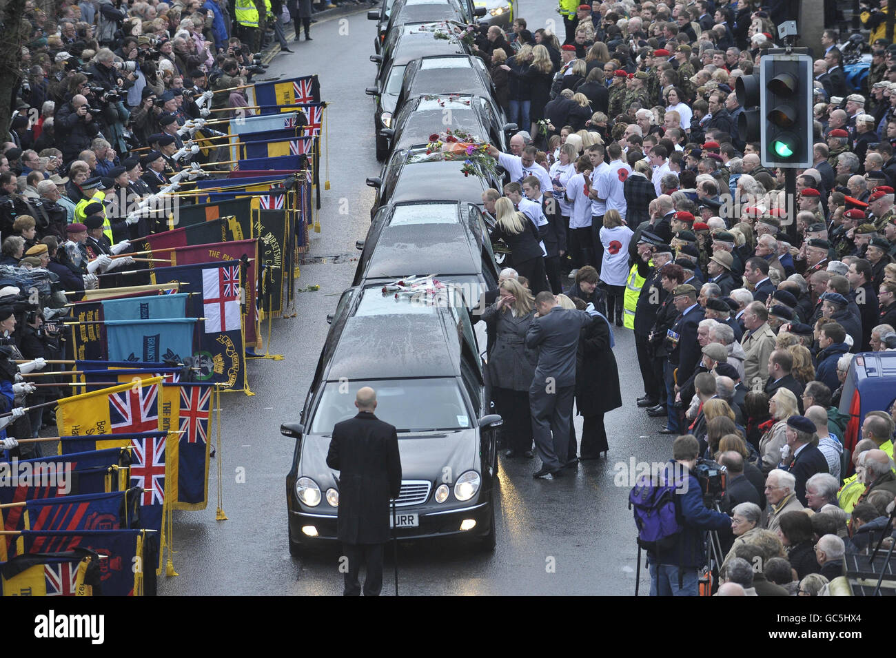 Repatriation of dead soldiers Stock Photo - Alamy