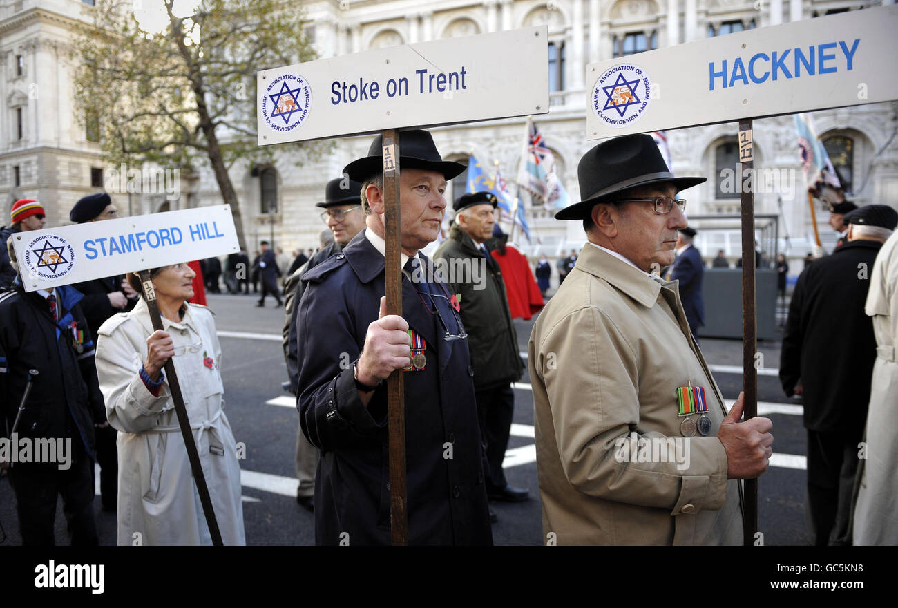Jewish veterans remembrance ceremony hi-res stock photography and ...