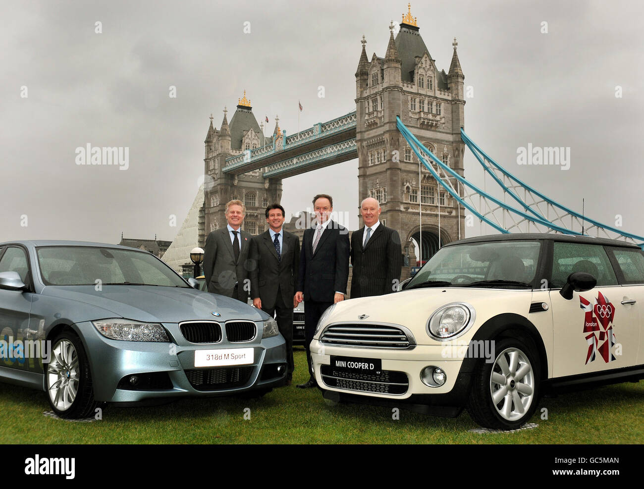 BMW announced as official 2012 partner Stock Photo - Alamy