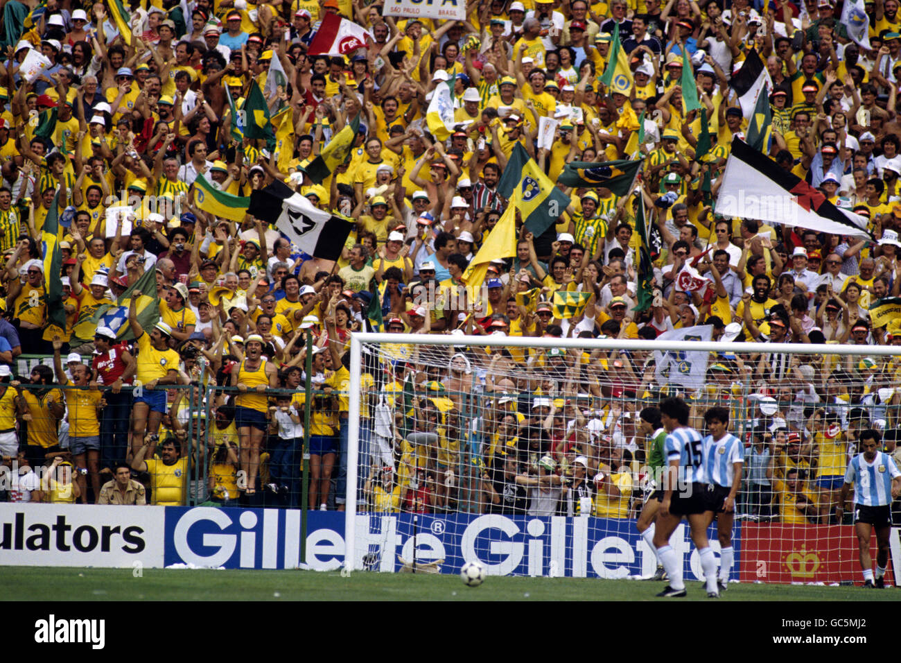 Brazil World Cup 1982 Football High Resolution Stock Photography and ...