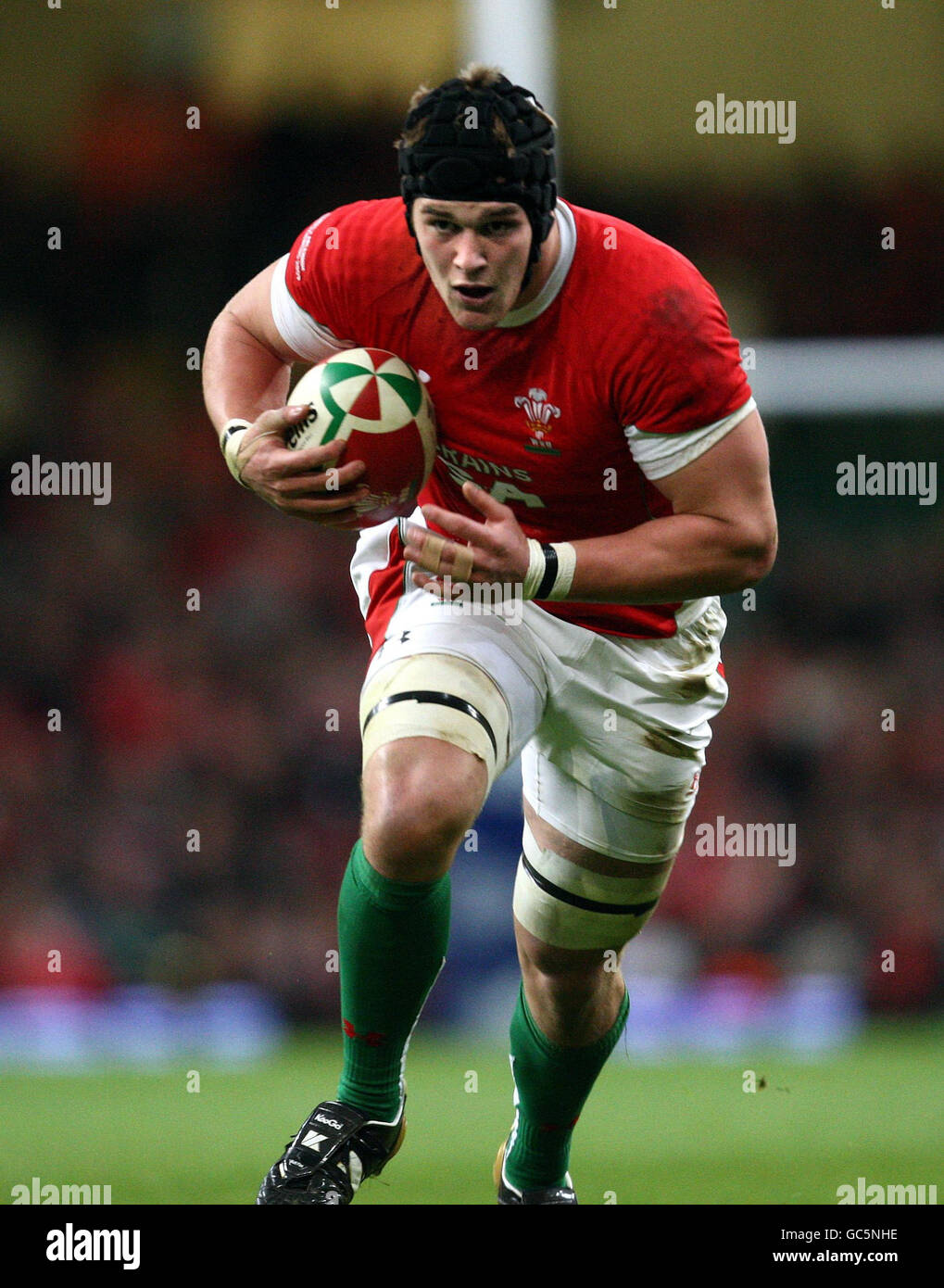 Wales' Dan Lydiate in action against Argentina during the Invesco ...