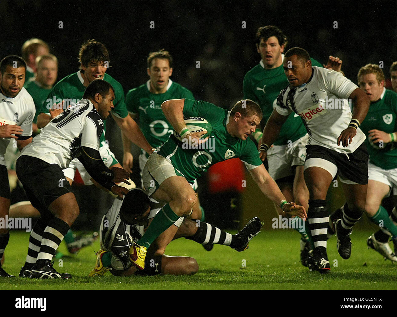 Rugby Union - Guinness Series 2009 - Ireland v Fiji - RDS. Ireland's ...