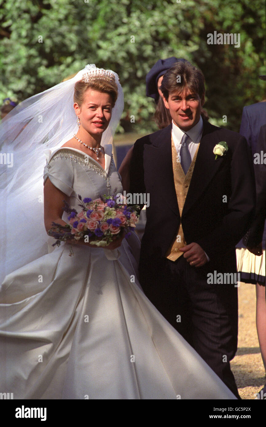 Lady helen taylor wedding hi-res stock photography and images - Alamy