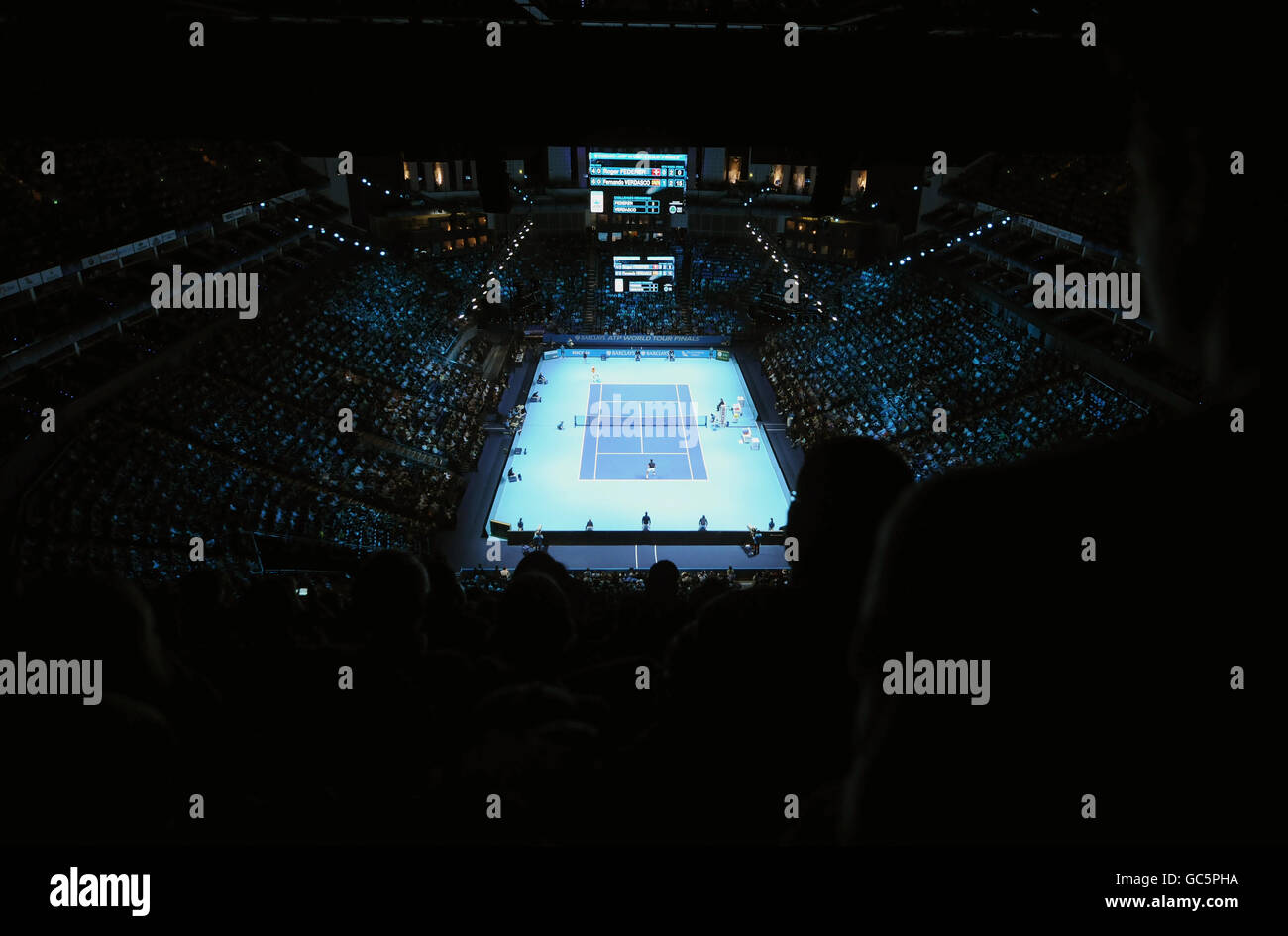 World tennis tour court view hi-res stock photography and images - Alamy