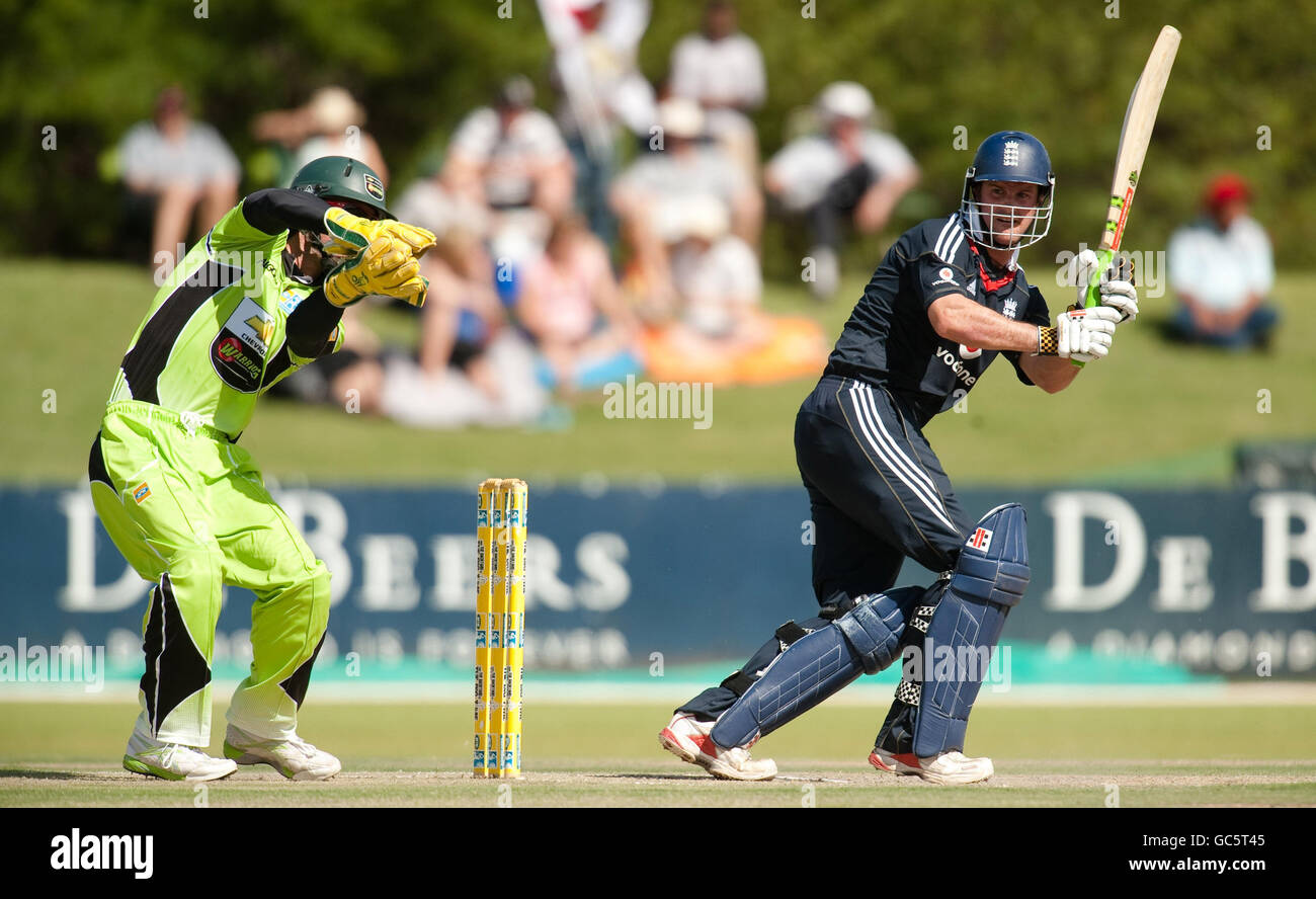 Cricket - Tour Match - Warriors v England - De Beers Diamond Oval Stock ...
