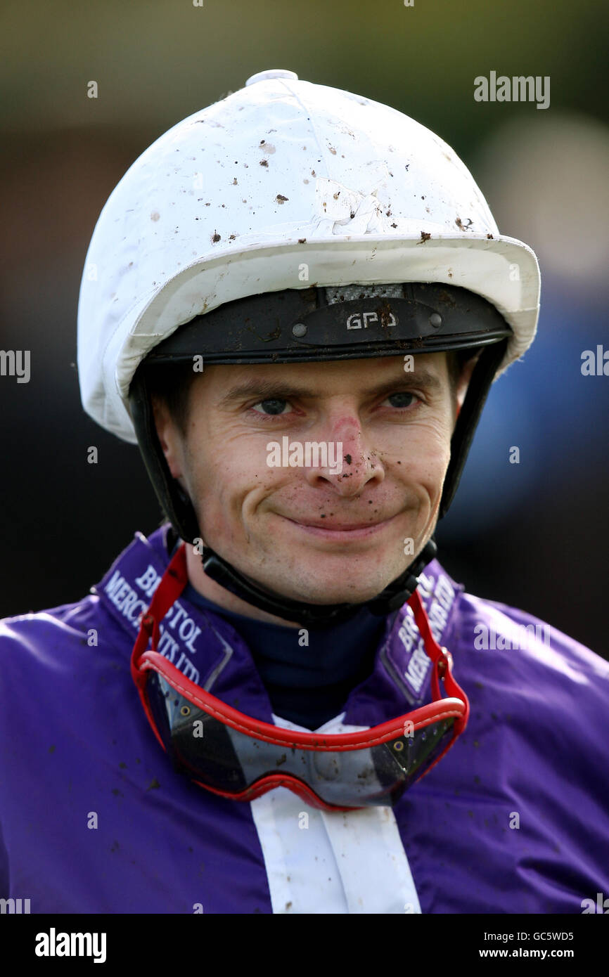 Horse Racing - Nottingham Racecourse. Jockey Fergus Sweeney Stock Photo - Alamy