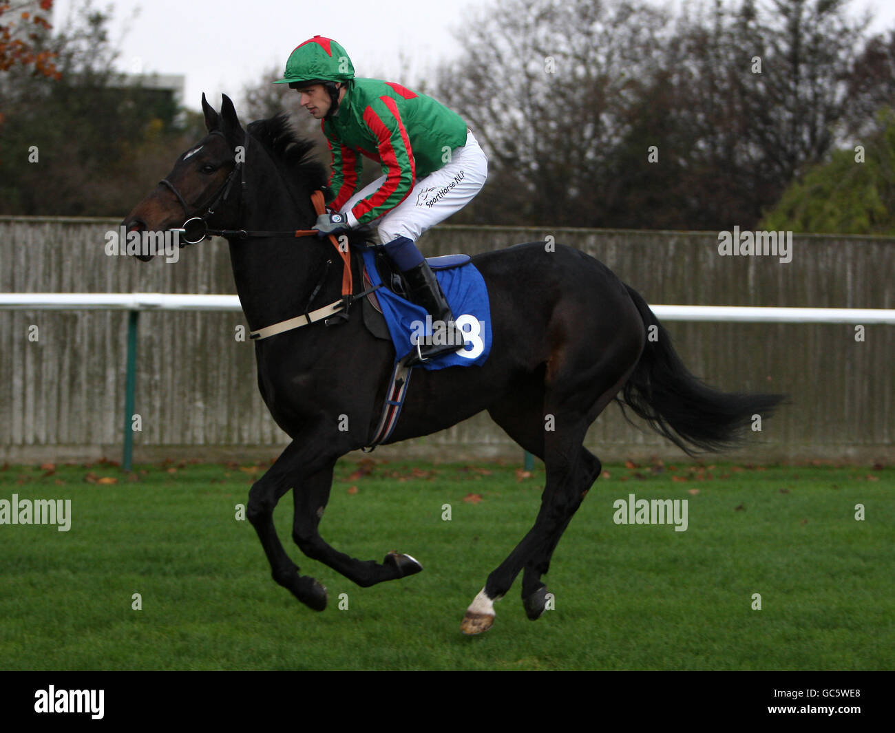 Horse Racing - Nottingham Racecourse. Jockey Neil Chambers on Lilly ...