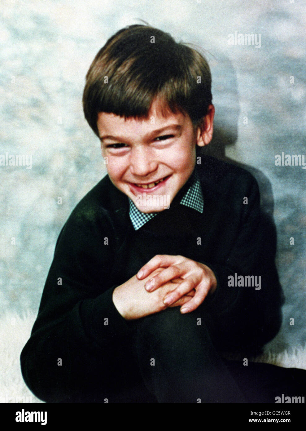 Michael davidson an injured victim of nurse beverley allitt hi-res ...