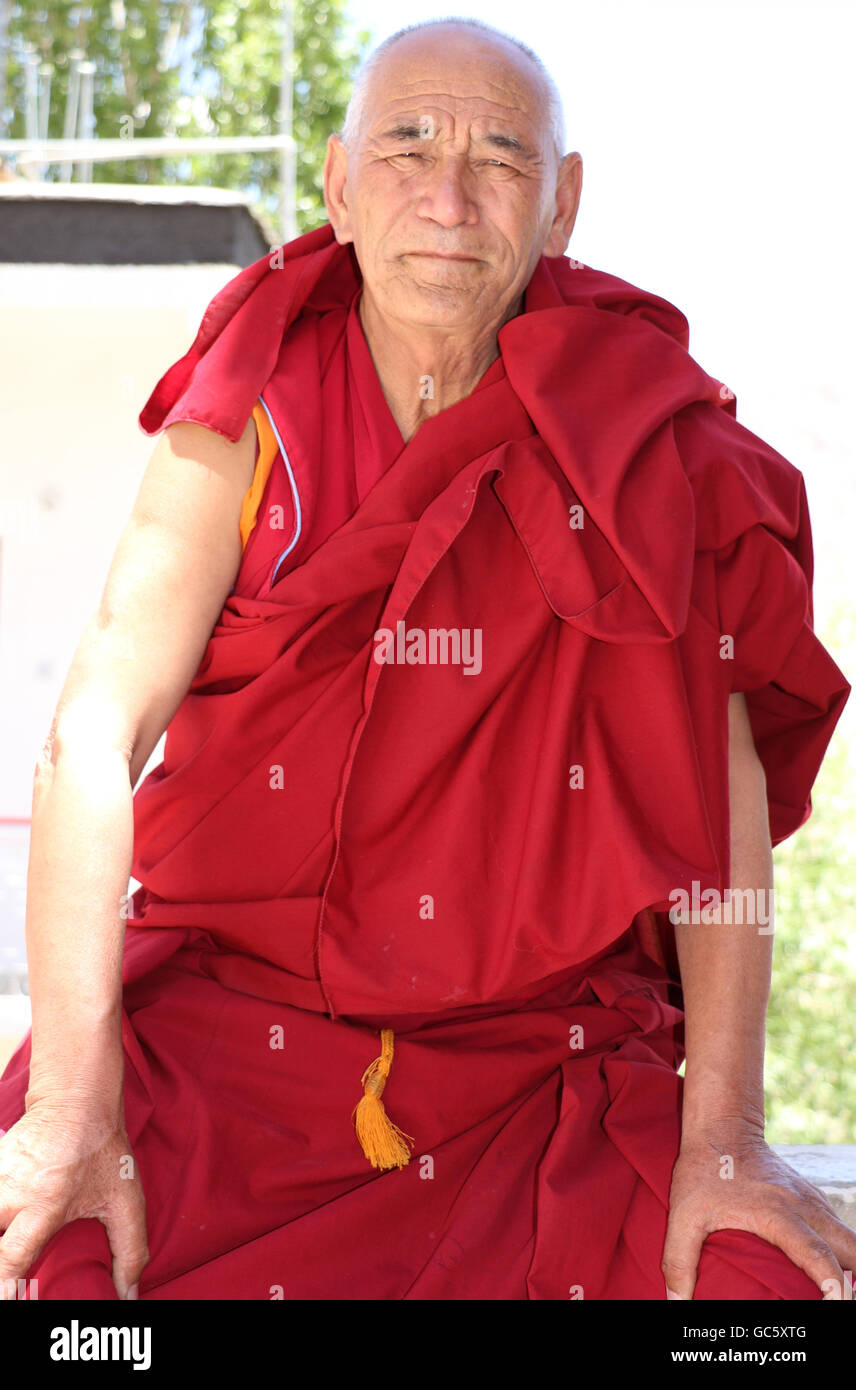 A Buddha Lama Stock Photo - Alamy