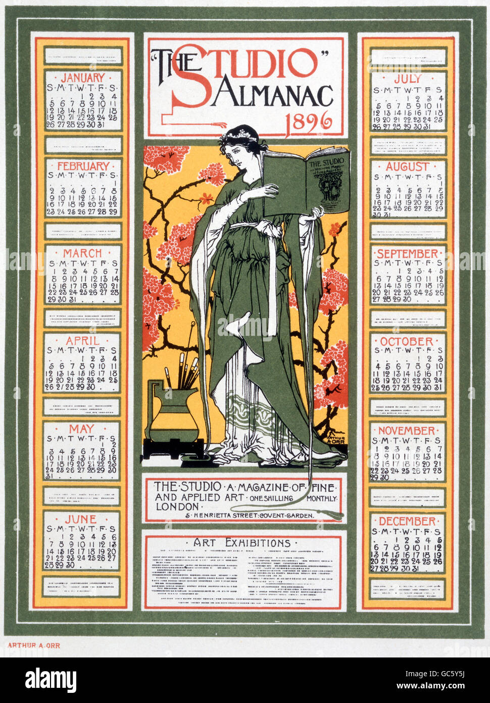 1897 calendar hi-res stock photography and images - Alamy