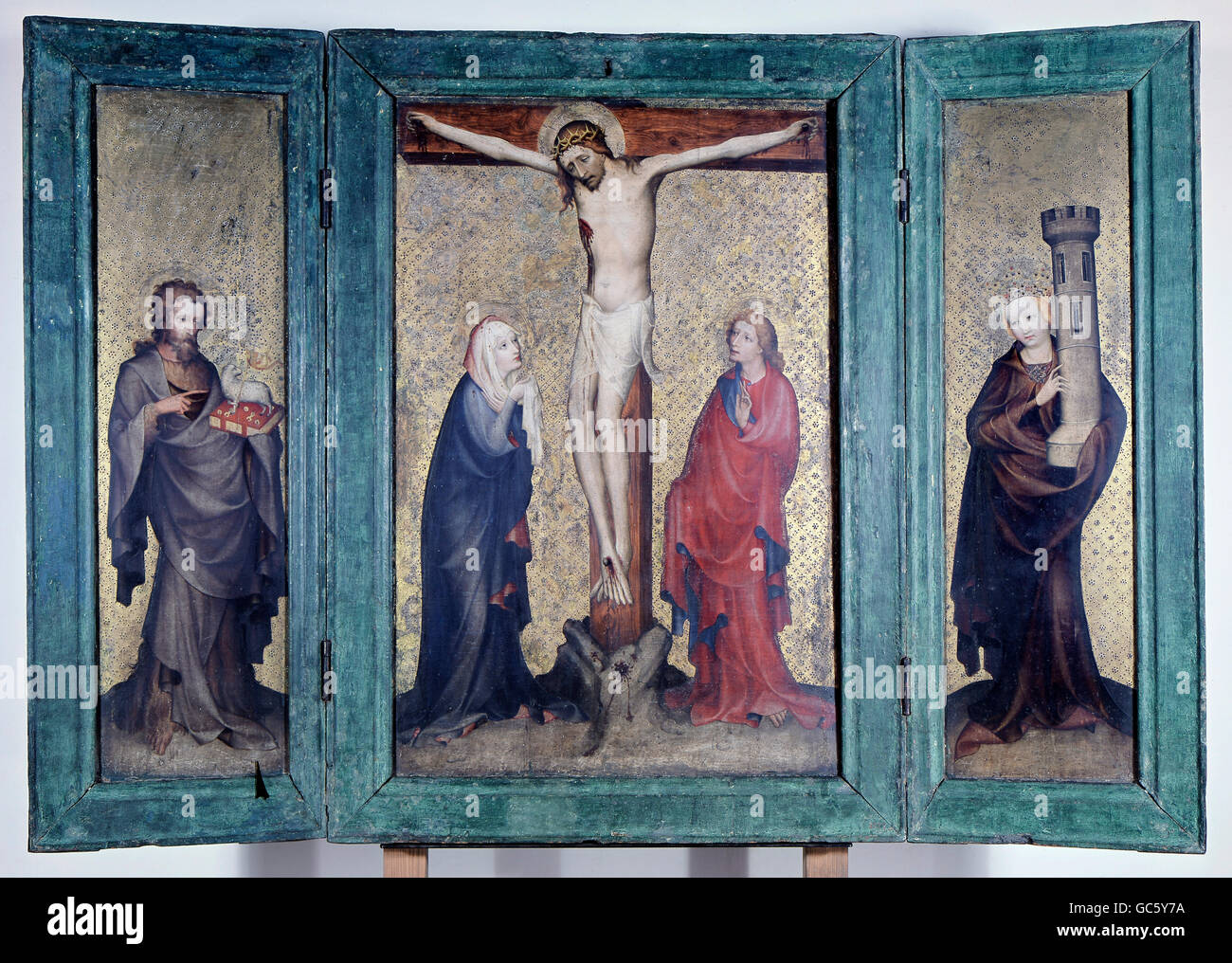 Historic gothic altar panel hi-res stock photography and images - Alamy