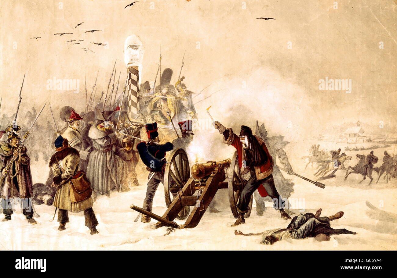 Russian Campaign Of 1812 High Resolution Stock Photography and Images ...