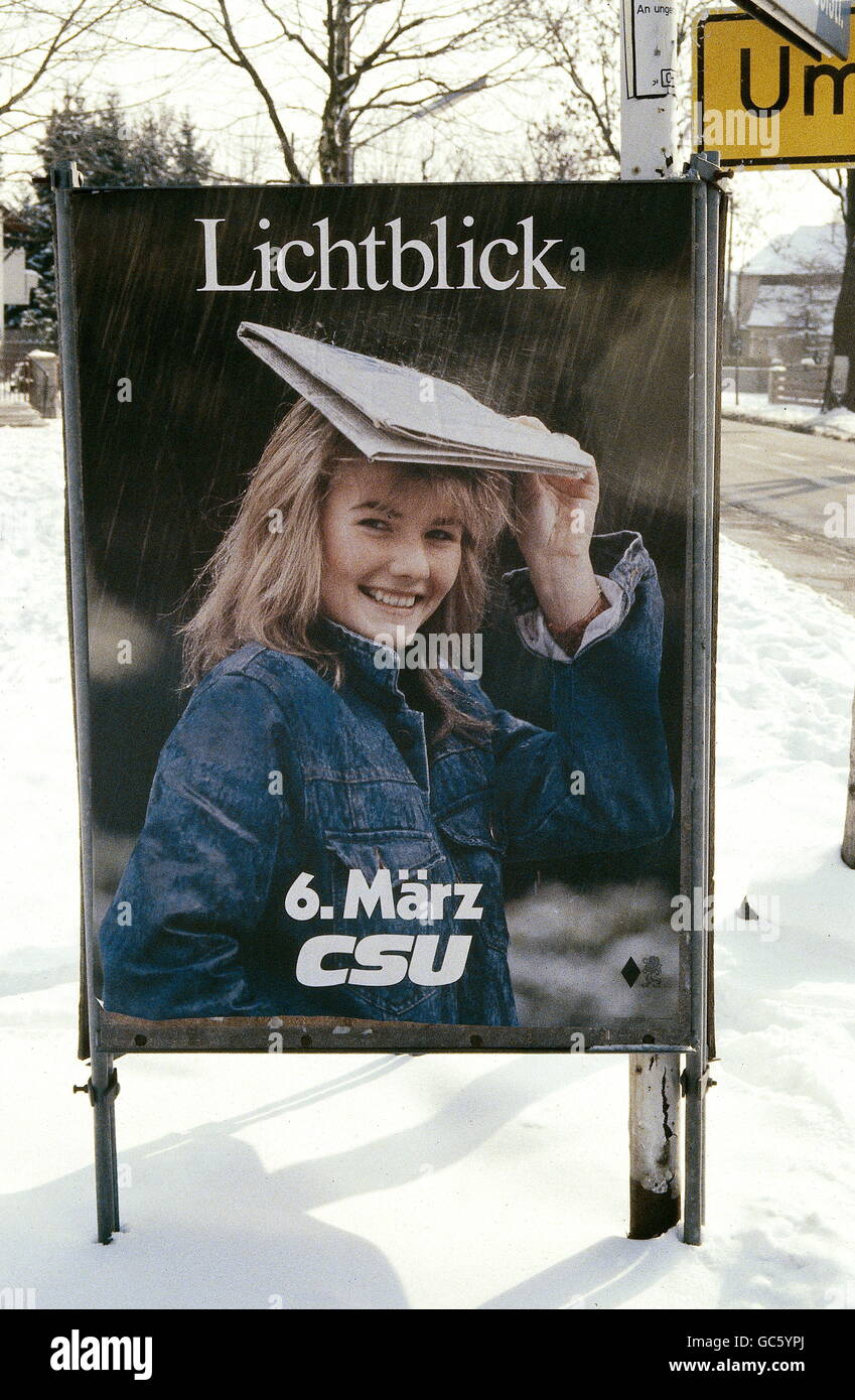 Conservative poster elections hi-res stock photography and images - Alamy