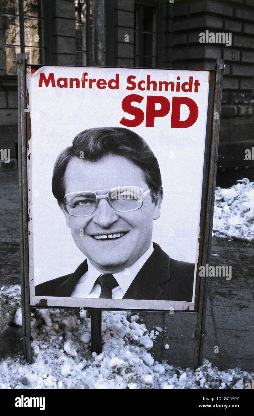 Spd election poster hi-res stock photography and images - Alamy