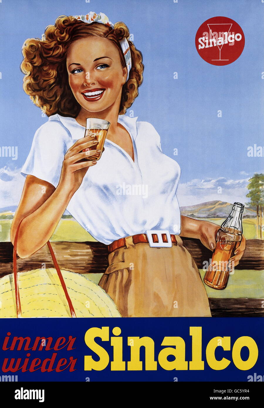 Sinalco germany poster hi-res stock photography and images - Alamy