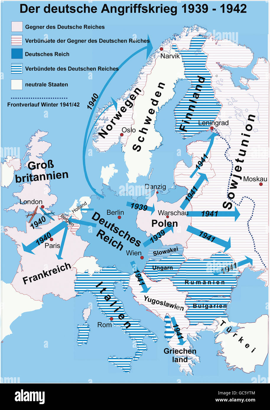 1939 world map High Resolution Stock Photography and Images - Alamy
