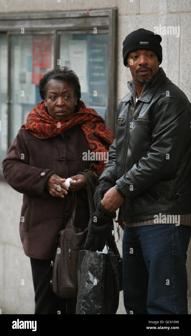 Lorna and Lambert Simpson, whose son Jamie was stabbed in the neck ...