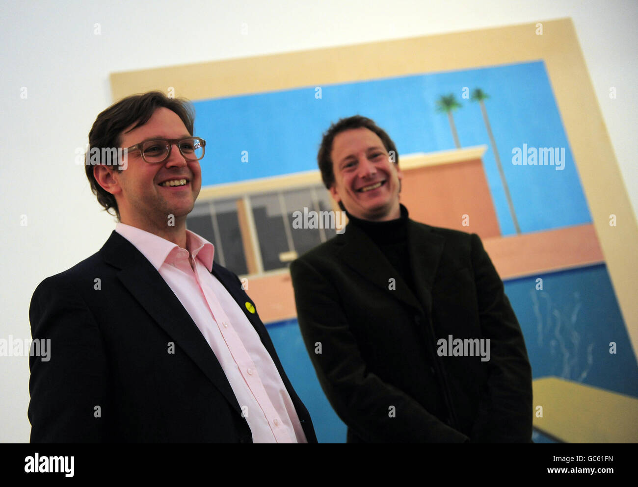 Nottingham Contemporary director Alex Farquharson (left) and architect ...
