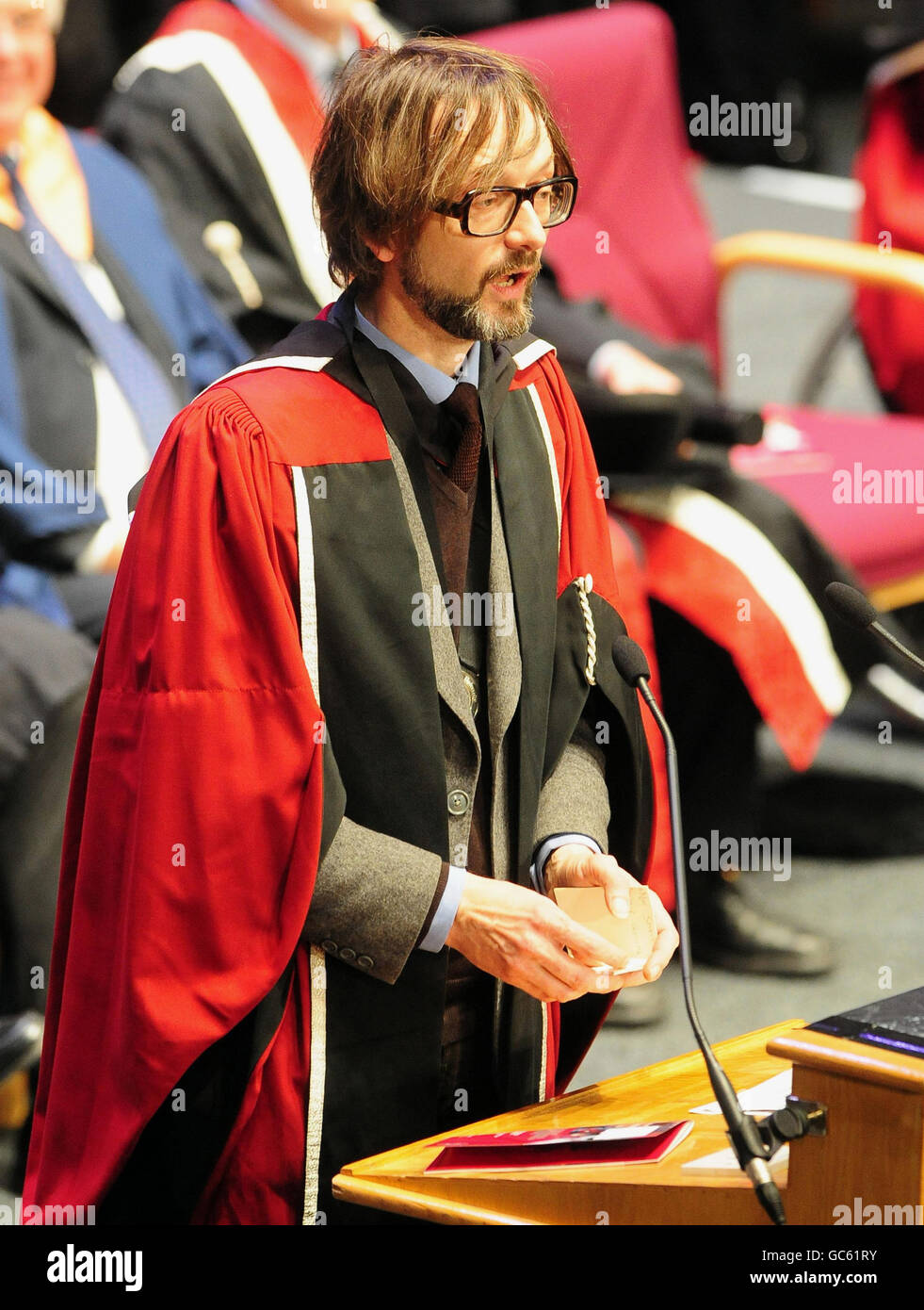 Musician jarvis graduation ceremony received honorary doctorate ...