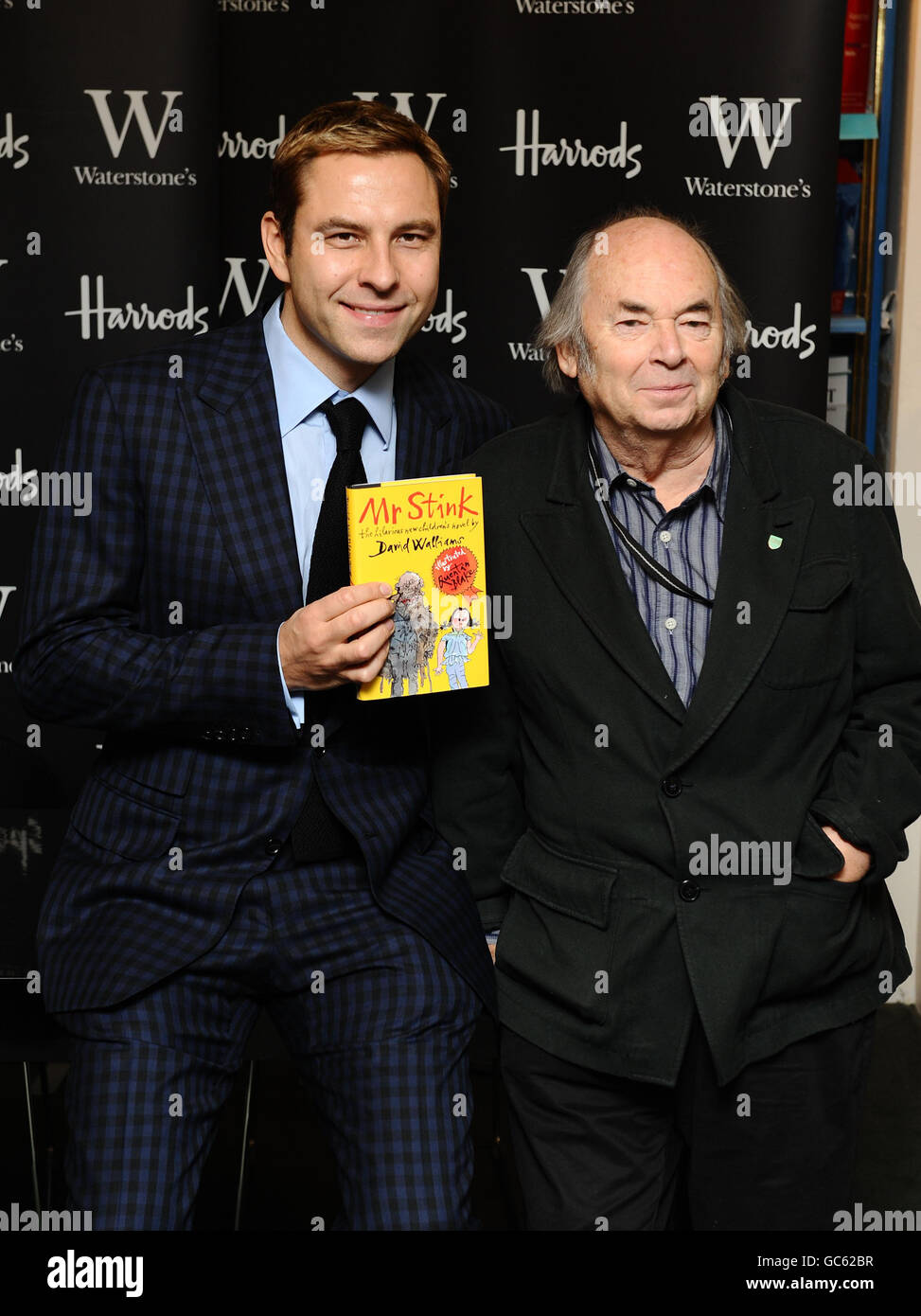 David Walliams & Quentin Blake's book launch - London. David Walliams ...