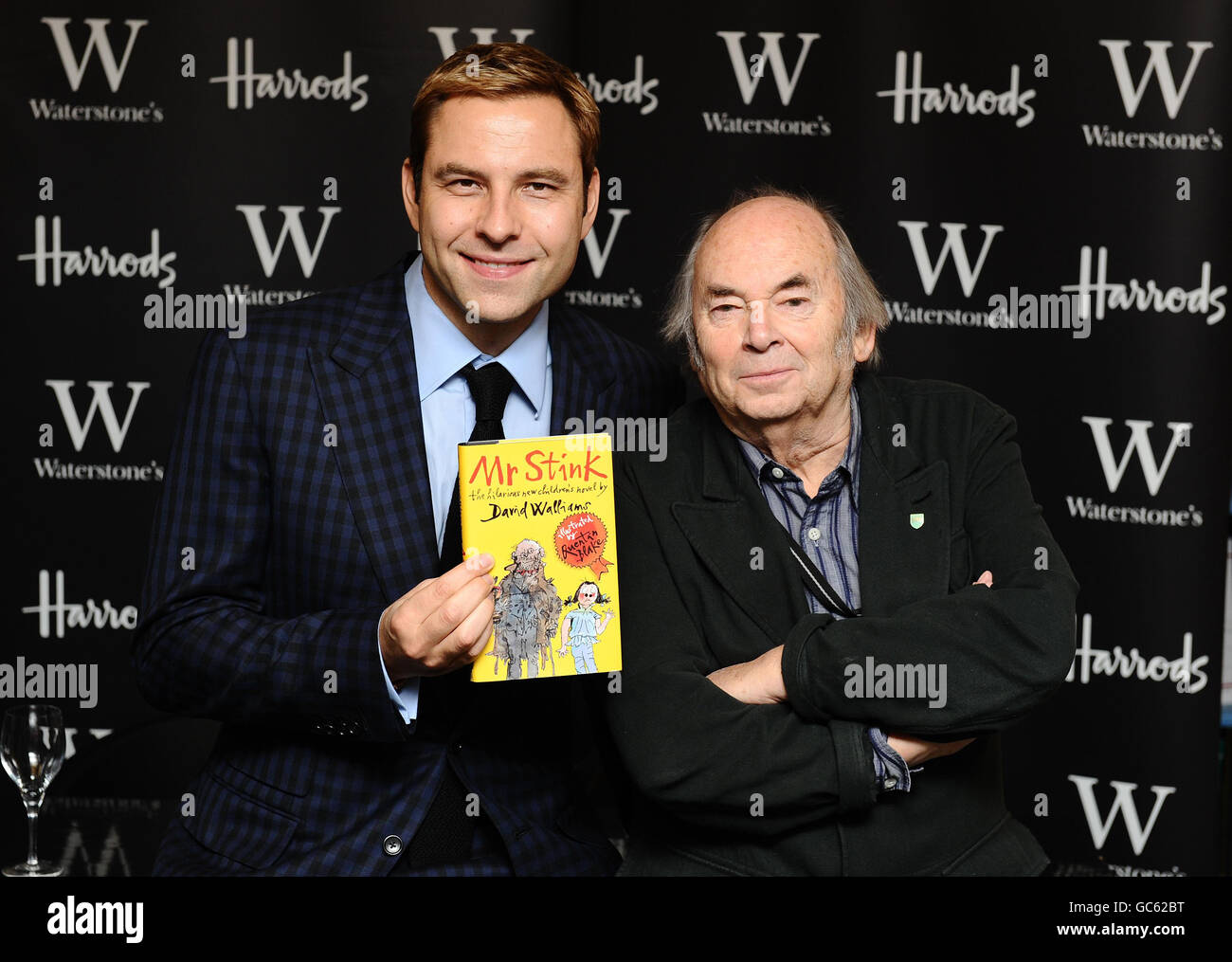 David Walliams & Quentin Blake's book launch - London Stock Photo - Alamy