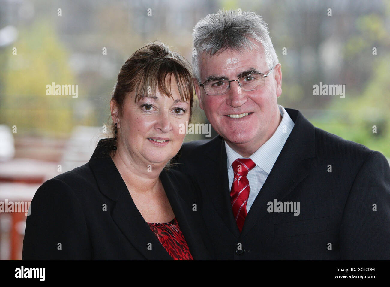 Eric Fitzsimons and Liz Fitzsimons, the father and step-mother of ...