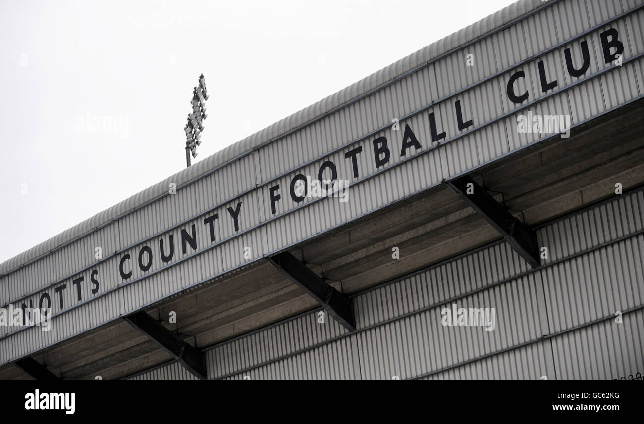 Soccer notts county hi-res stock photography and images - Alamy