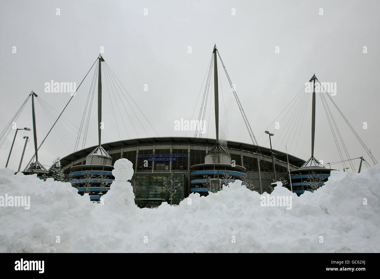 Soccer - City of Manchester Stadium Stock Photo - Alamy