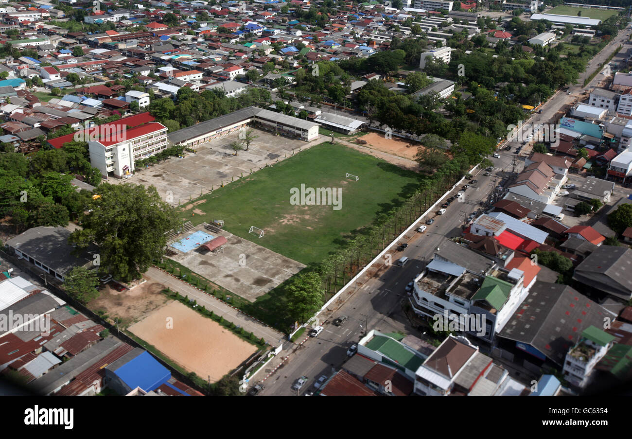 the city of ubon ratchathani in the Region of Isan in Northeast ...