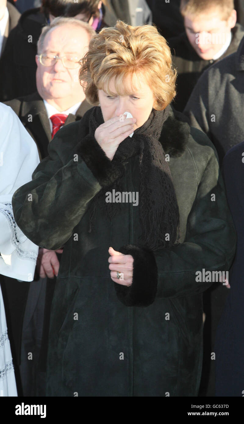 Cardinal Cahal Daly funeral Stock Photo - Alamy