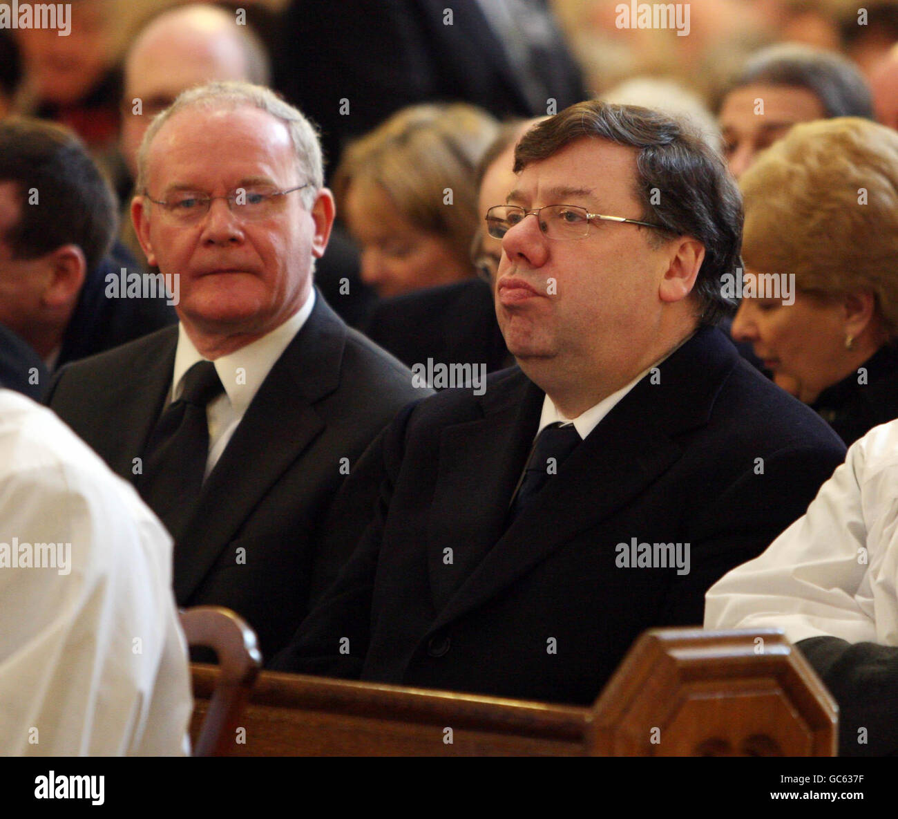 Cardinal Cahal Daly funeral Stock Photo - Alamy