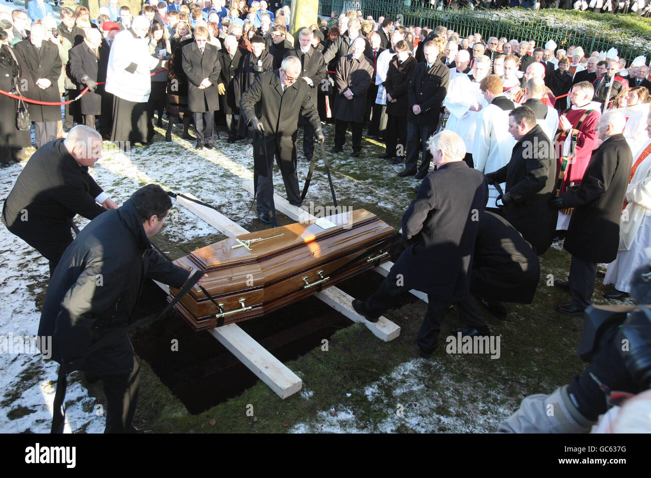 The funeral of Cardinal Cahal Daly, former Catholic Primate of all ...