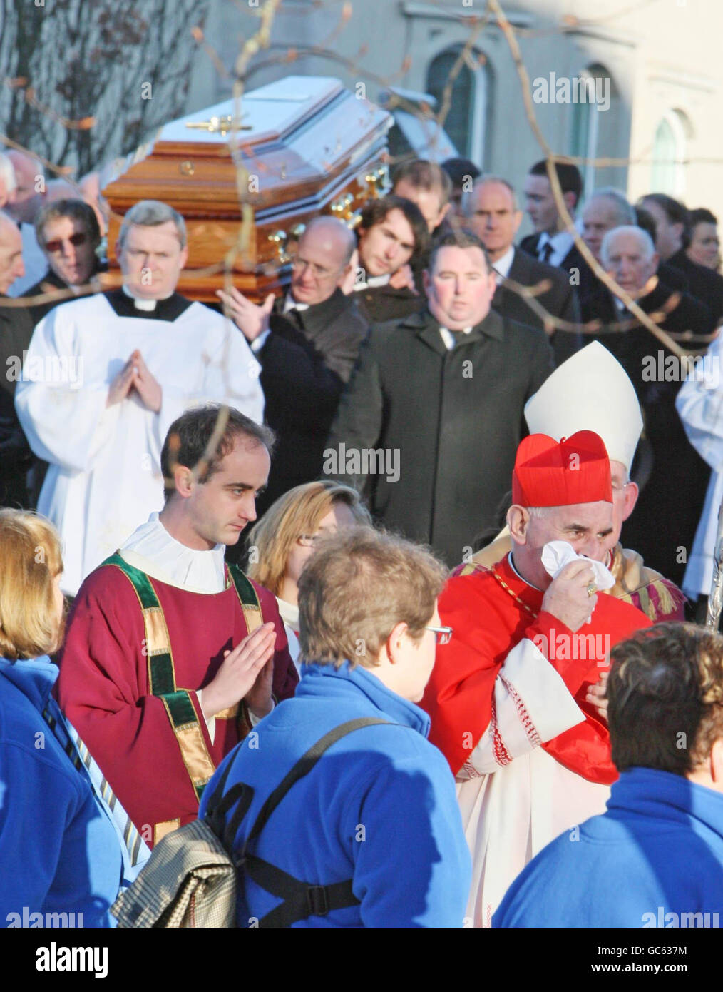 The funeral of Cardinal Cahal Daly, former Catholic Primate of all ...
