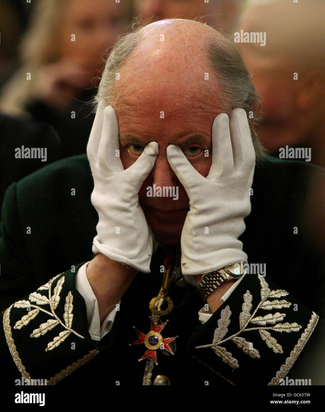 Cardinal Cahal Daly funeral Stock Photo - Alamy
