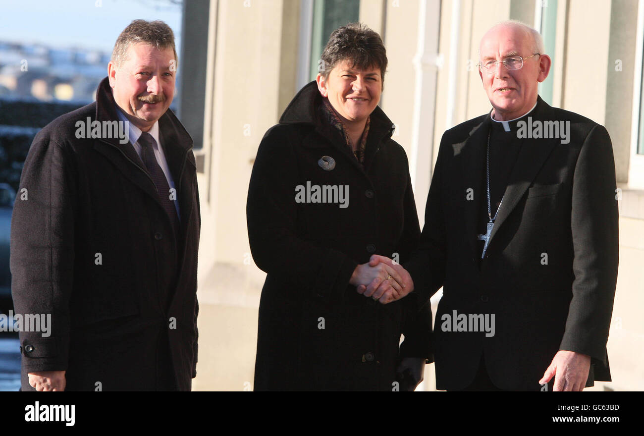 Cardinal Cahal Daly funeral Stock Photo - Alamy