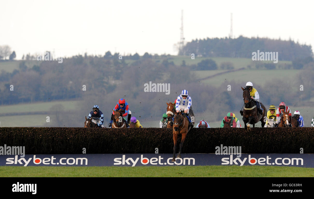 Horse Racing - The Coral Welsh National - Chepstow Racecourse Stock ...