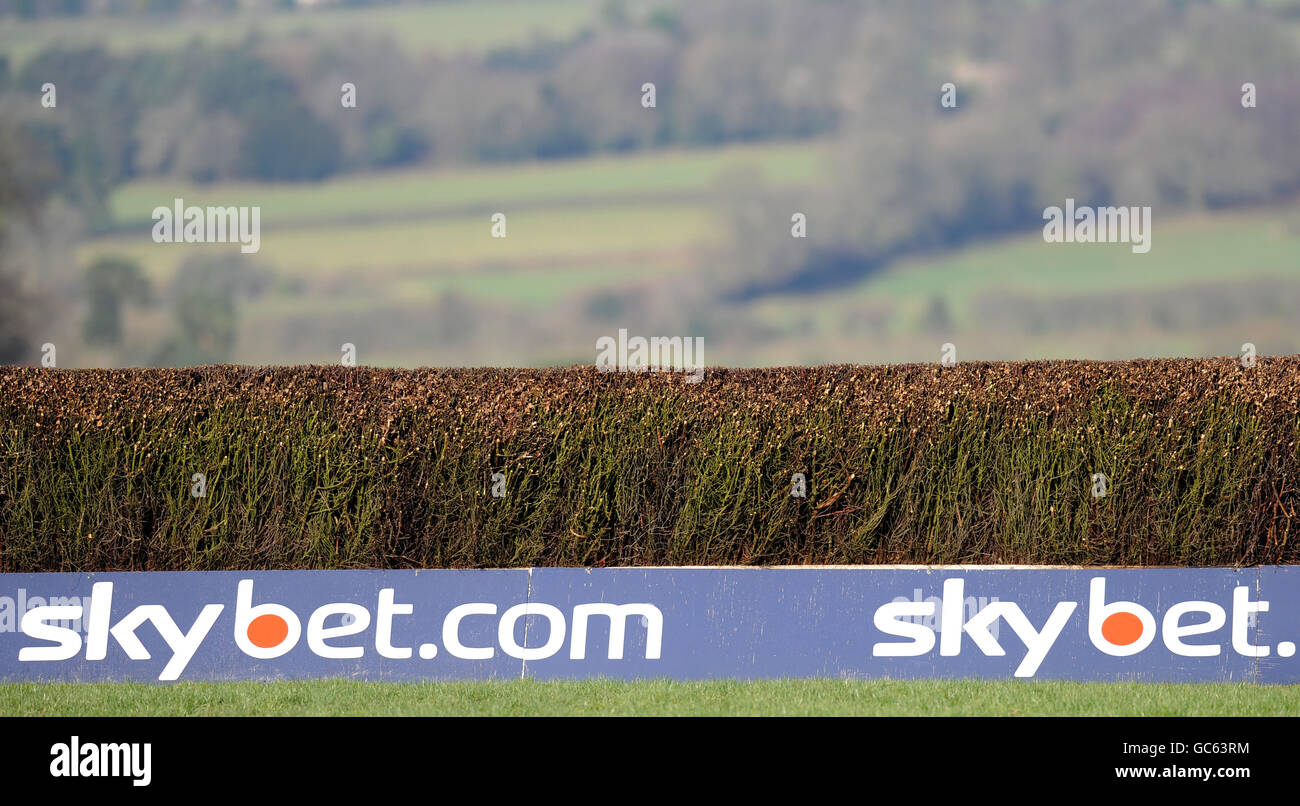 Horse Racing - The Coral Welsh National - Chepstow Racecourse Stock ...