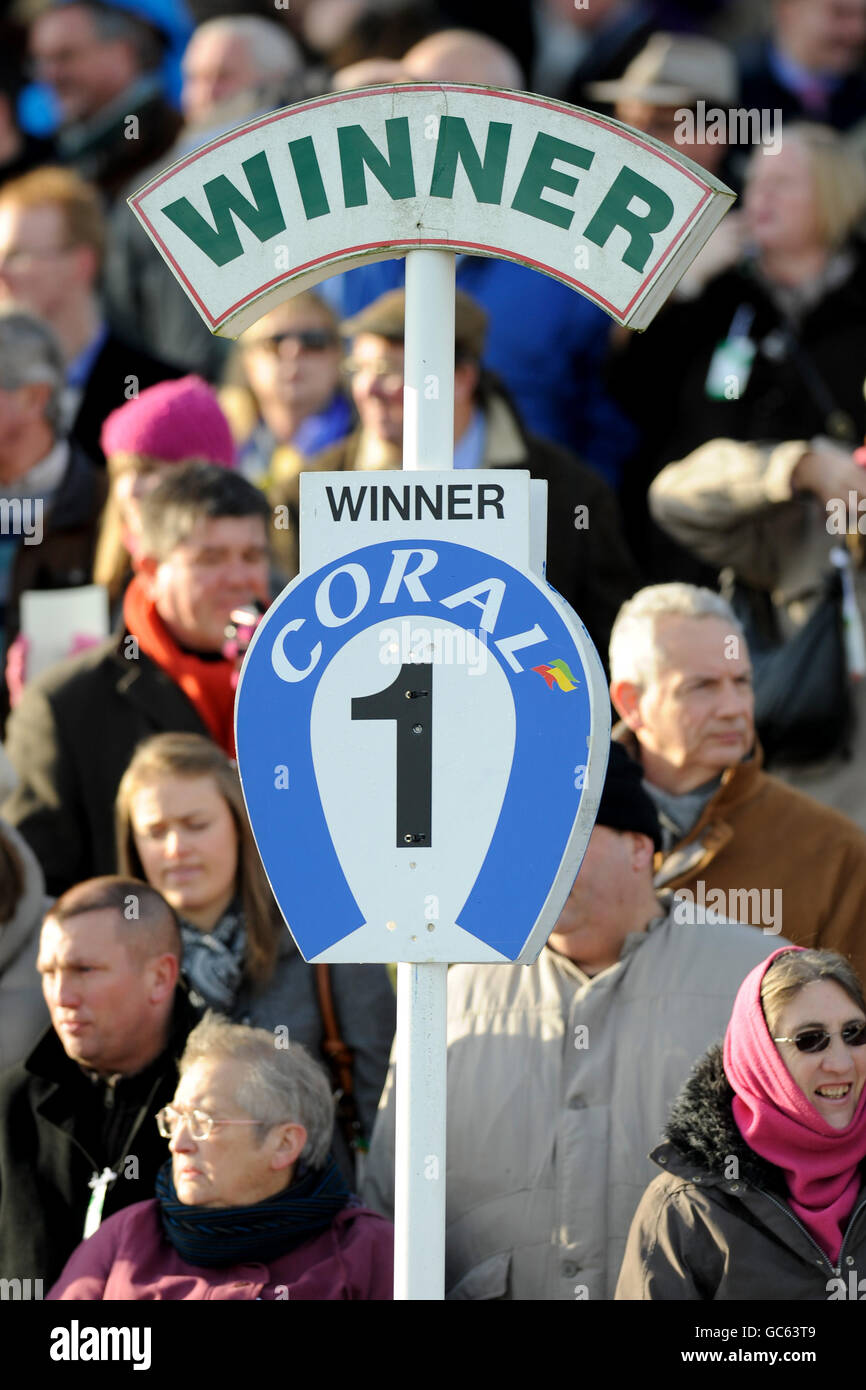 Horse racing the coral welsh national chepstow racecourse hi-res stock ...