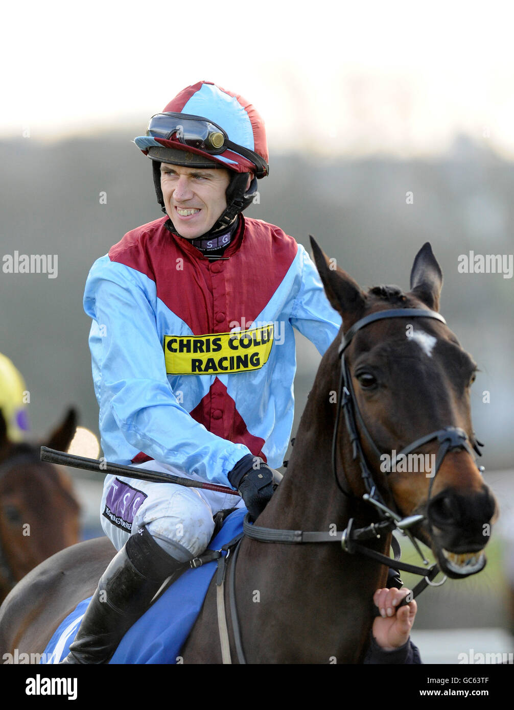 Horse racing the coral welsh national chepstow racecourse hi-res stock ...