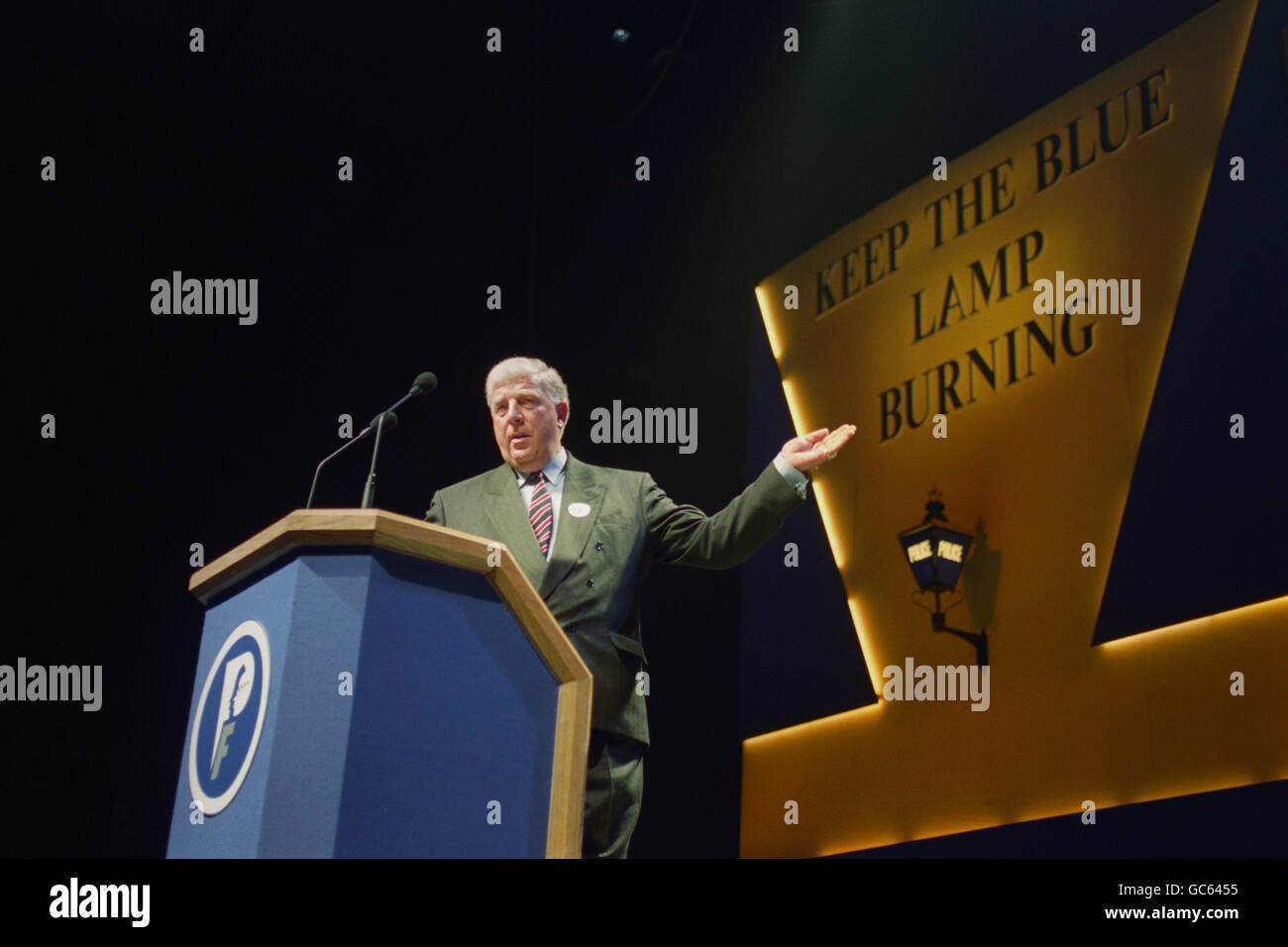 ALAN EASTWOOD, CAHIRMAN OF THE POLICE FEDERATION OF ENGLAND AND WALES ...