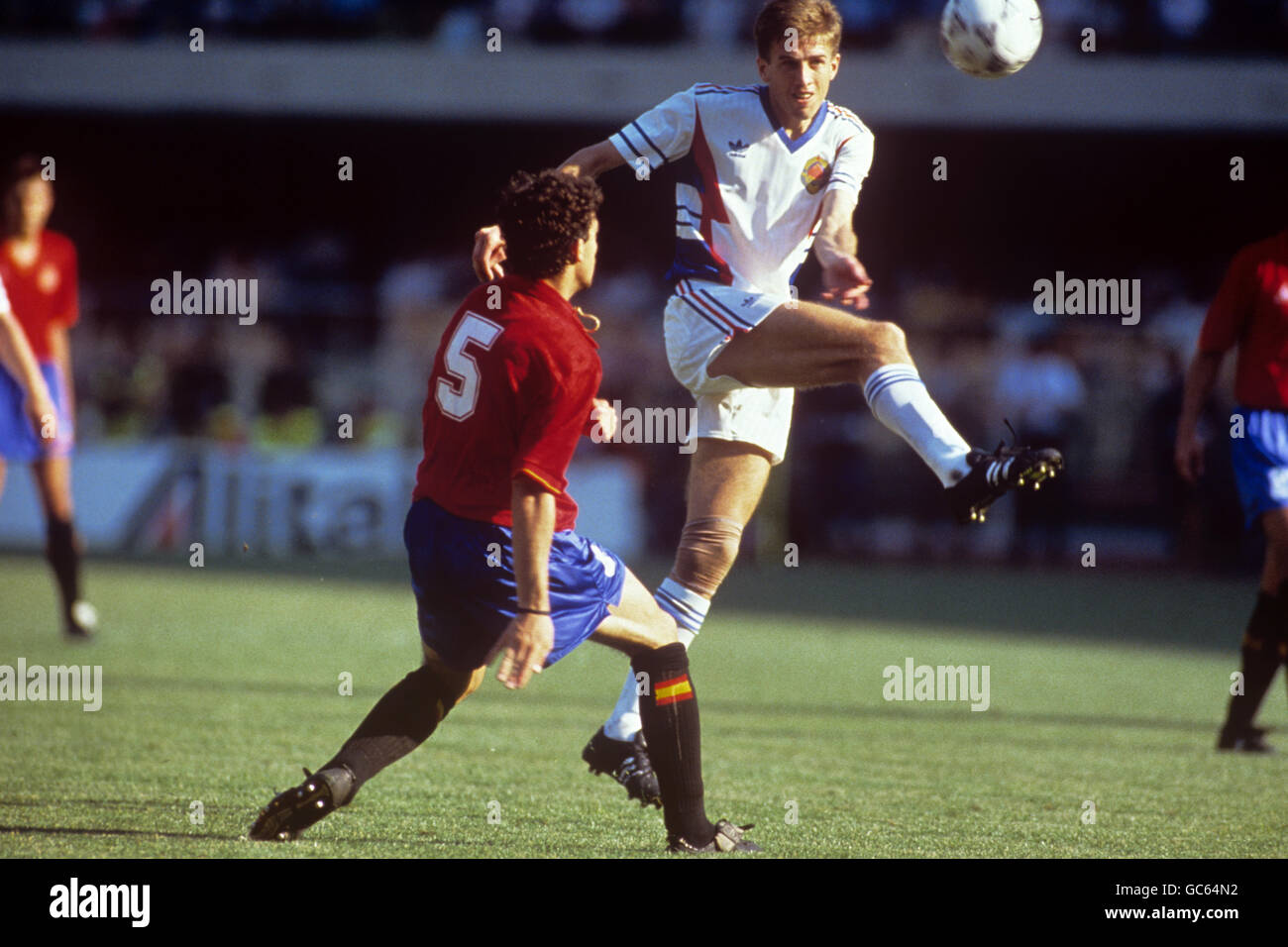 Soccer - FIFA World Cup Italia 1990 - Round of 16 - Spain v Yugoslavia ...