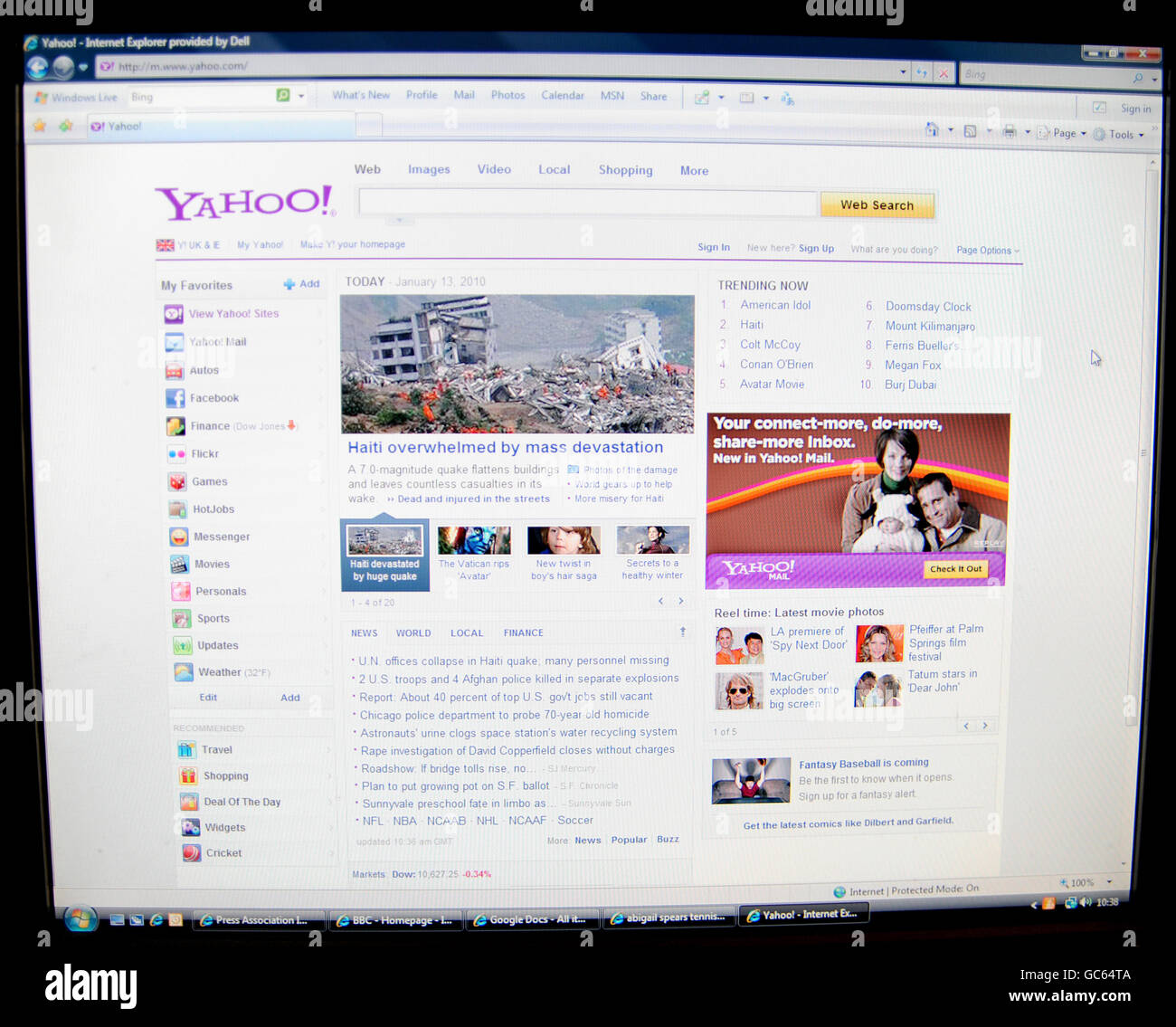 Yahoo News High Resolution Stock Photography and Images - Alamy
