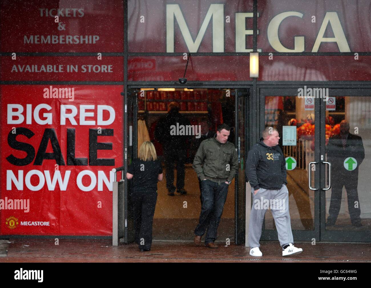 Barclays Premier League - Old Trafford Megastore. Manchester United ...
