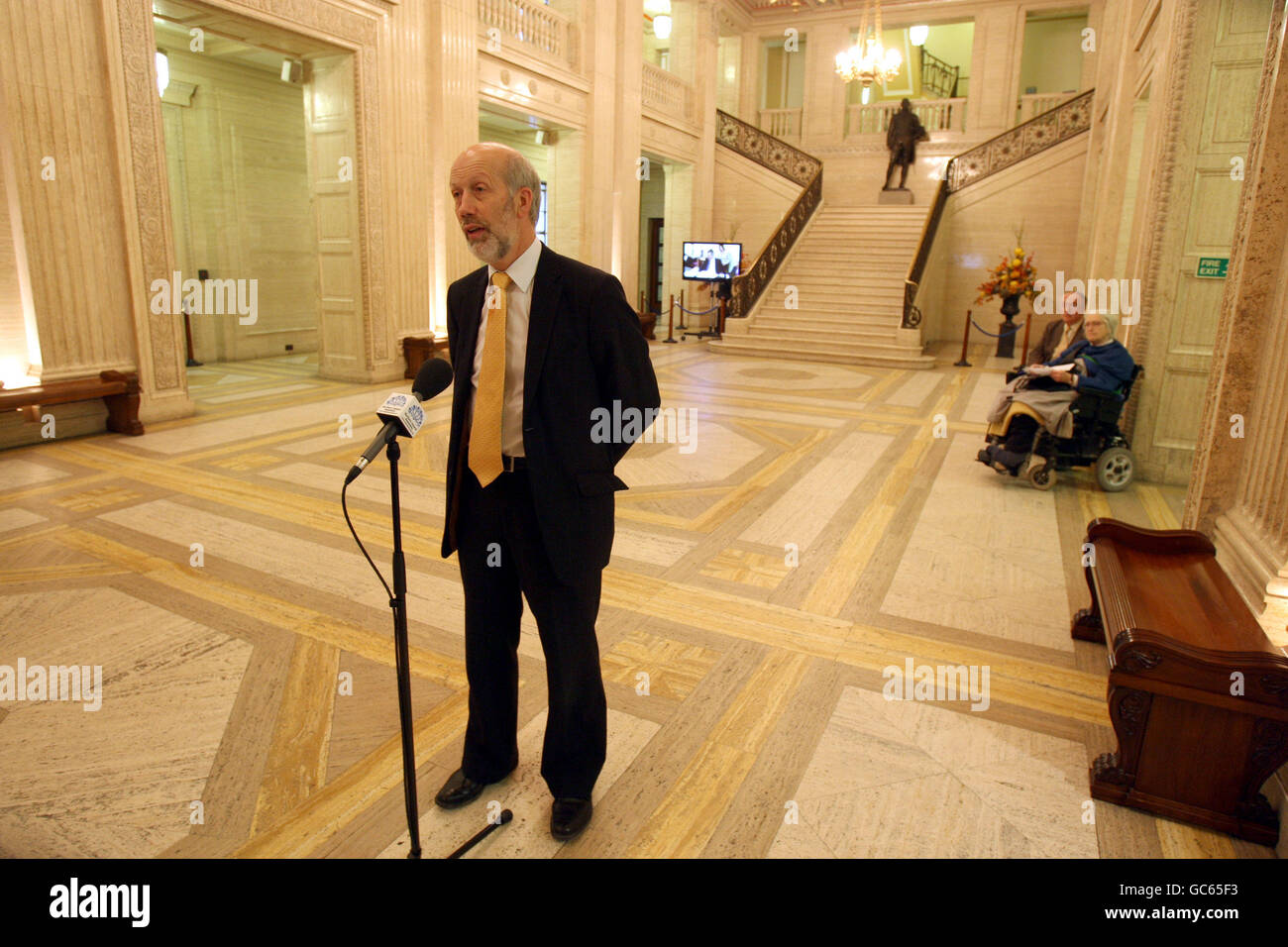 Minister warned over devolved power talks Stock Photo - Alamy
