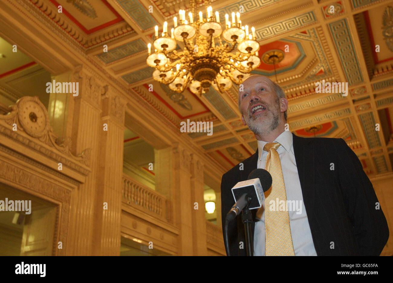 Minister warned over devolved power talks Stock Photo - Alamy